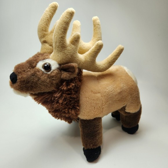 Toys | Wild Republic Elk Plush Toy Stuffed Animal 8 Inch Deer Stag ...